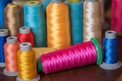 Thread industry stock image. Image of material, thread - 17028783