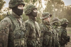 Army Basic Training Stock Photo - Image: 60803824