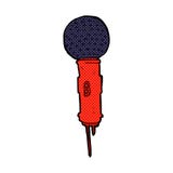 Comic Cartoon Microphone Stock Photo - Image: 52911205