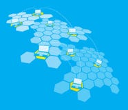 Complex Network Stock Photo - Image: 2381150