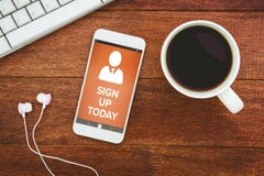 Sign up icon stock illustration. Illustration of business - 13814387