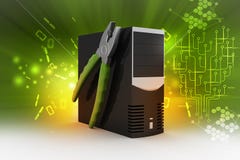 Computer Repair Service stock image. Image of equipment - 19568581