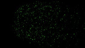 Confetti Particles Abstract Background With Shining Bokeh, Golden Progressive Particle Bookeh ...