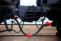 Connection Between Train Cars Stock Image - Image of motion, stopped ...