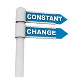The Only Constant In Life Is Change Stock Photography - Image: 14873922