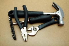 Tools Tool Hand Construction Stock Photo - Image of hammer, business ...