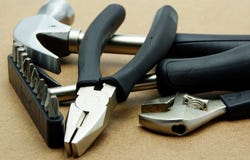 Tools Tool Hand Construction Stock Photo - Image of hammer, business ...