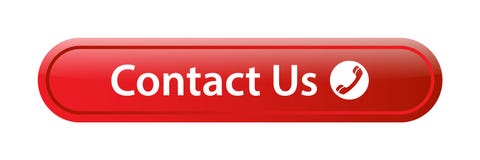 Contact Us (phone Icon) Red Square Button Stock Illustration ...
