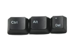 Llaves De Teclado - Ctrl, Alt, Del Imagen de archivo - Imagen de clave ...