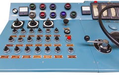 Old train control panel stock image. Image of complex - 45962787