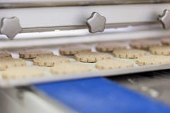 Cookies Manufacturing Process Stock Photo - Image of nobody, cooking ...