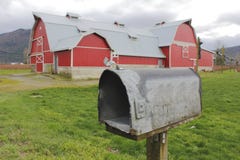 Barn Mailbox Royalty Free Stock Photo - Image: 1242775