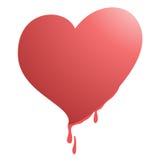Heart Dripping Blood Royalty Free Stock Photos - Image: 546818