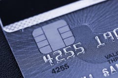 Credit Card Expiration Date Close-Up Stock Image - Image of numbers ...
