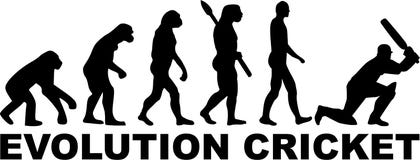 Evolution Of A Cricket Player Royalty Free Stock Image - Image: 32905846