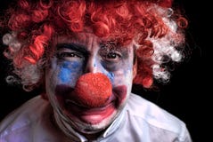 Crying Clown stock image. Image of expression, frustrated - 17494747