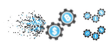 CMY halftone process dots stock illustration. Illustration of cyan ...