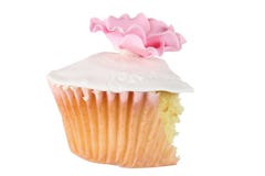 Bitten Cupcake White Stock Images - Download 143 Royalty Free Photos