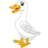 Cartoon Duck stock vector. Illustration of duck, yellow - 47540753