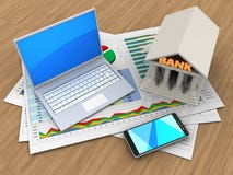 Computer service stock illustration. Illustration of professional ...