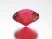 Red Ruby Gemstone stock image. Image of luxury, jewelry - 8010761