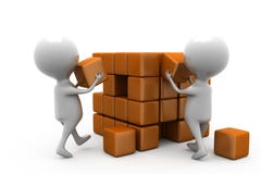 3d Man High Pole Jump Royalty Free Stock Image - Image: 16092116