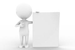 3d Man Printing Some Documents Royalty Free Stock Photography - Image ...