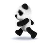 Running Panda Stock Photos, Images, & Pictures - 54 Images