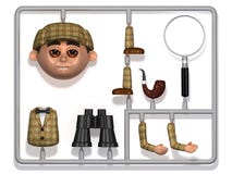 Detective kit stock image. Image of look, headwear, brim - 10637115