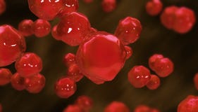 Red Bacteria Royalty Free Stock Photos - Image: 1906028