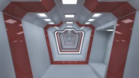 Futuristic Hallway Royalty Free Stock Image - Image: 2677086
