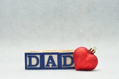 Daddy Spelled Out In Alphabet Building Blocks Stock Photo - Image: 22102416