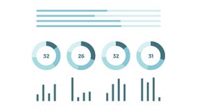 Animated Analysis Data Report Stock Video - Video of business, graphics ...
