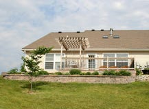 Deck Over The Stream Stock Photo - Image: 41840724