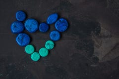 Heart Shaped Stones And Rocks Stock Image - Image of texture, stone ...