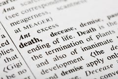 Death Definition stock photo. Image of dead, death, figure - 8122534