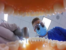 Drilling In Teeth Stock Photo - Image: 13559980