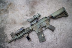 Us Spec Ops M4a1 Assault Rifle Stock Photos, Images, & Pictures - 12 Images