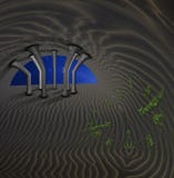 Desert of time stock illustration. Illustration of entry - 26573595