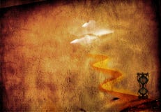 Desert of time stock illustration. Illustration of entry - 26573595