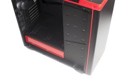 Empty computer case stock image. Image of computer, chassis - 26637199