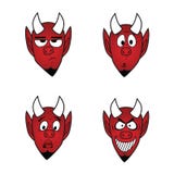 Winking cartoon devil stock vector. Image of eyes, wink - 32003794