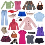Different Female Clothes Stock Image - Image: 2681191
