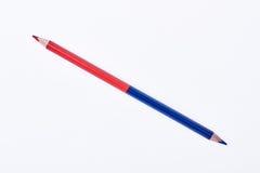 Double sided pencil stock photo. Image of supply, office - 24172282