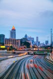 Atlanta Georgia At Sunset Stock Photography - Image: 14442402