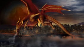 1+ Dragon attacks city Free Stock Photos - StockFreeImages