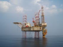 Vent Flare Boom stock image. Image of clouds, flame, offshore - 9012971