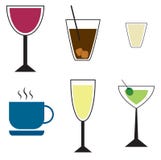 Fancy drink cocktails stock vector. Illustration of beverages - 13527261