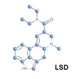 Fórmula Estructural Del Lsd Ilustración del Vector - Ilustración de ...