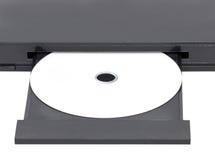 DVD In Open Tray. stock photo. Image of data, industry - 37223654